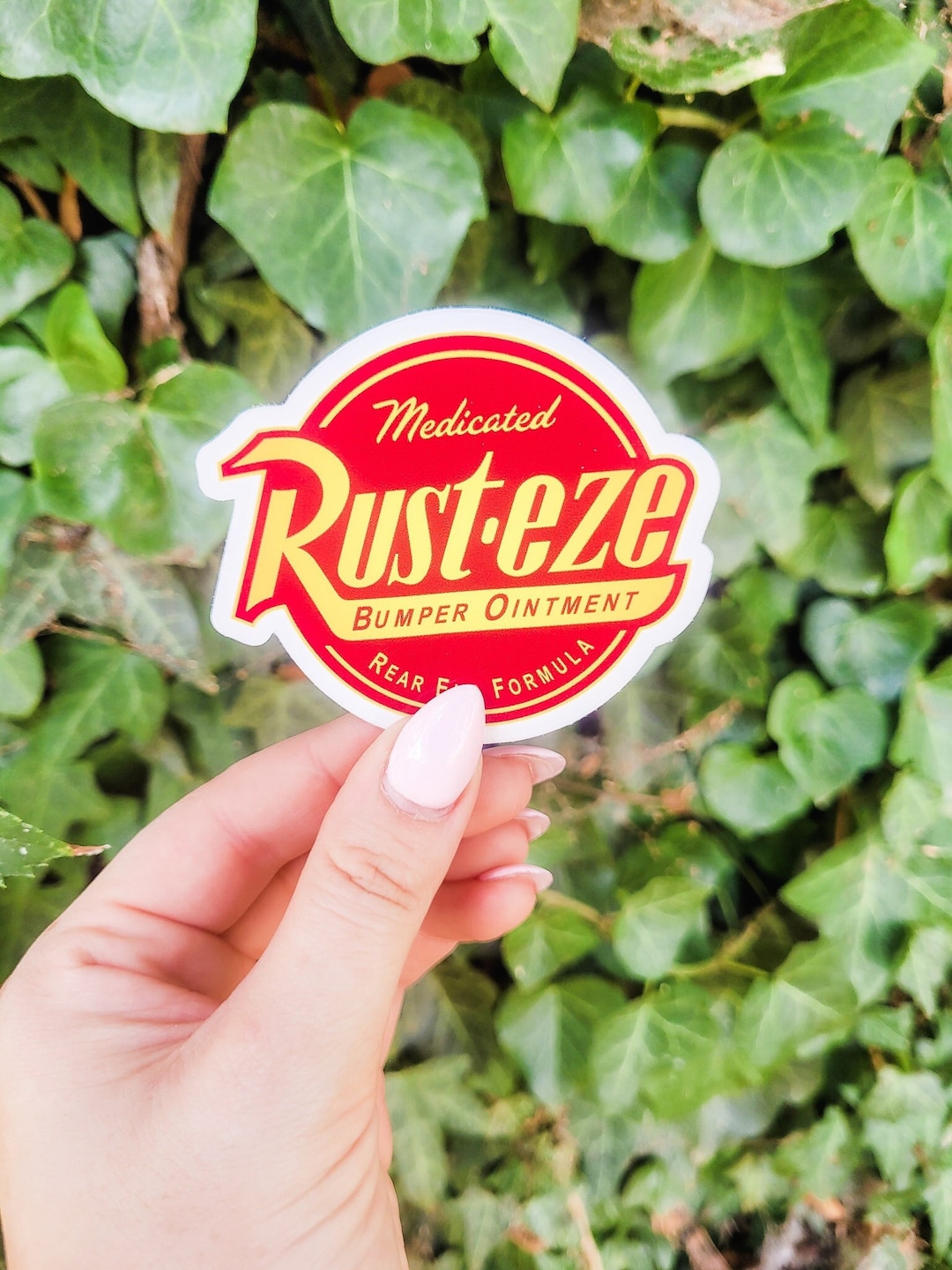 Rusteze Sticker, Sticker, Cars Sticker, Lightning Mcqueen Sticker, Gift ...