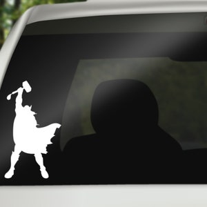 Thor Decal, Marvel Decal, Avengers Decal for Car, Wall Decal, Laptop ...