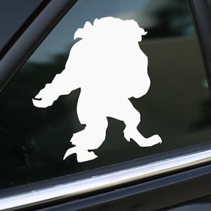 Beast Decal, Beauty and the Beast Decal, Car Decal, Wall Decal, Laptop ...