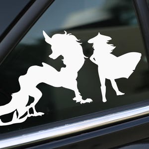 Raya Decal, Pixar Decal, Car Decal, Wall Decal, Laptop Stickers, Vinyl ...
