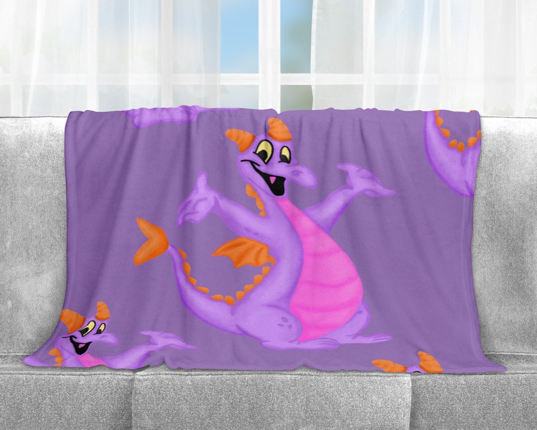 Figment Blanket, Blanket, Throw Blanket, Home Decor, Gift, Fleece ...