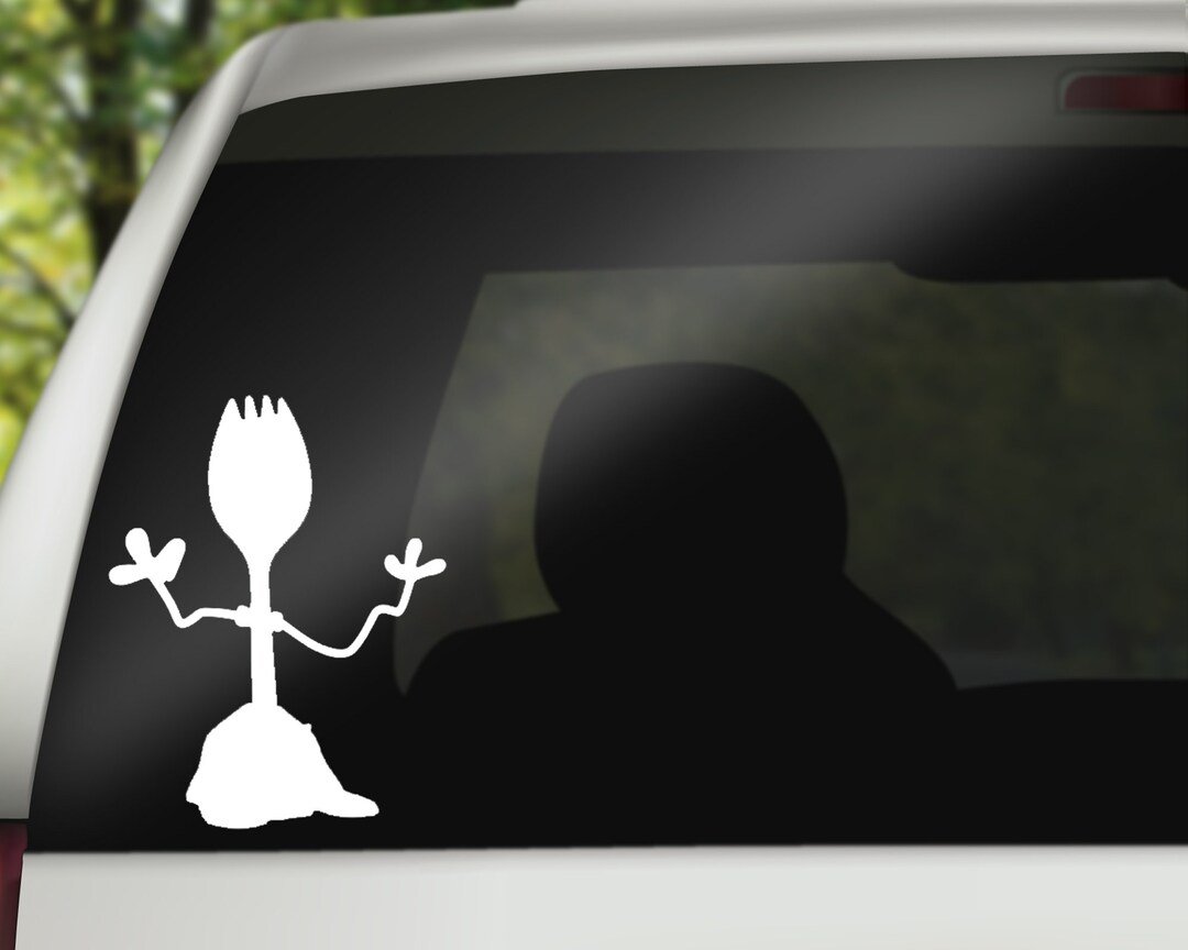 Forky Decal Toy Story Decal Car Decal Wall Decal Laptop - Etsy