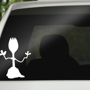 Forky Decal, Toy Story Decal, Car Decal, Wall Decal, Laptop Stickers ...