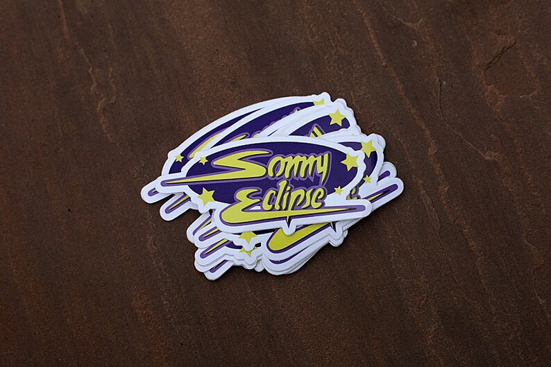 Sonny Eclipse Tomorrowland Sticker, Gift, Cosmic Ray's, Stickers ...