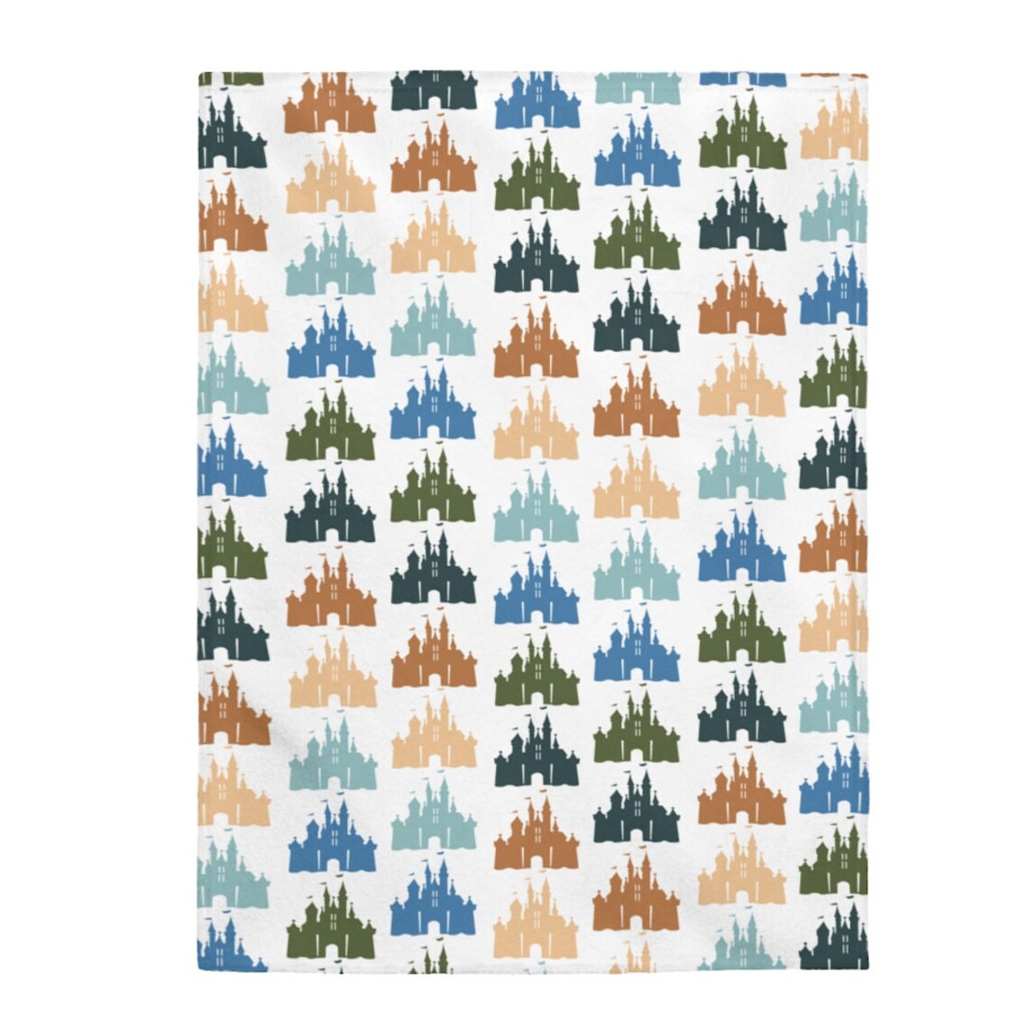 Castle Blanket Blanket Throw Blanket Home Decor Gift - Etsy