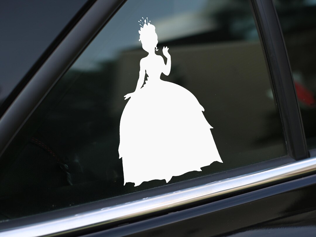 Tiana Decal Princess Decal, Car Decal, Wall Decal, Laptop Stickers ...