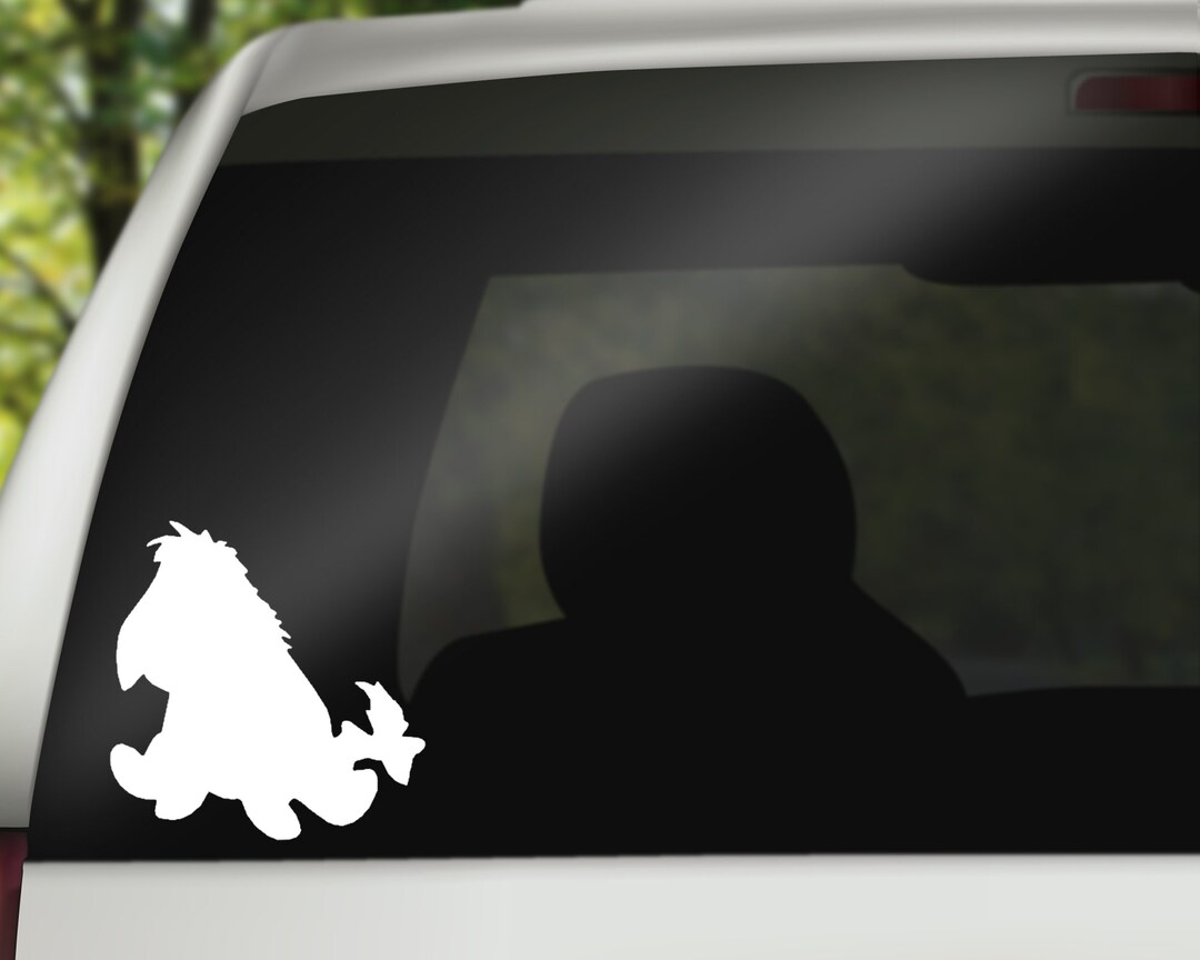Eeyore Decal, Hundred Acre Woods Decal, Car Decal, Wall Decal, Laptop ...