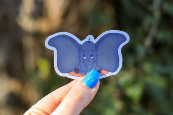 Dumbo Sticker Flying Elephant Sticker Sticker Baby Mine | Etsy