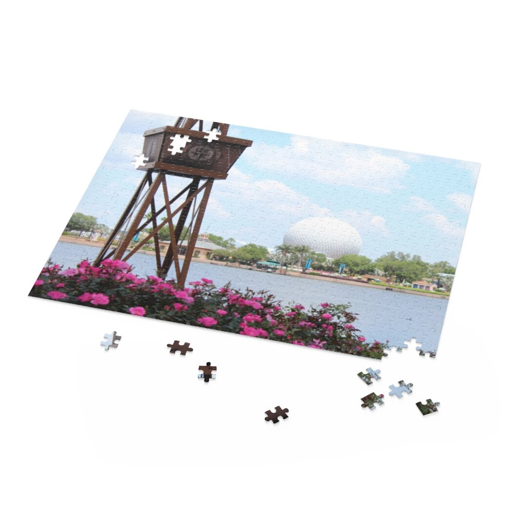 Epcot Puzzle, Spaceship Earth Puzzle, Things to Do, at Home, Gift for ...