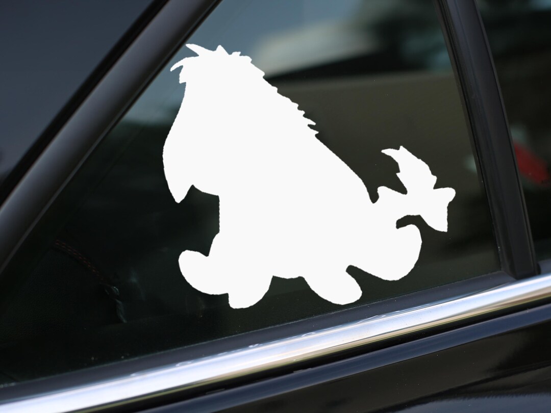 Eeyore Decal, Hundred Acre Woods Decal, Car Decal, Wall Decal, Laptop ...