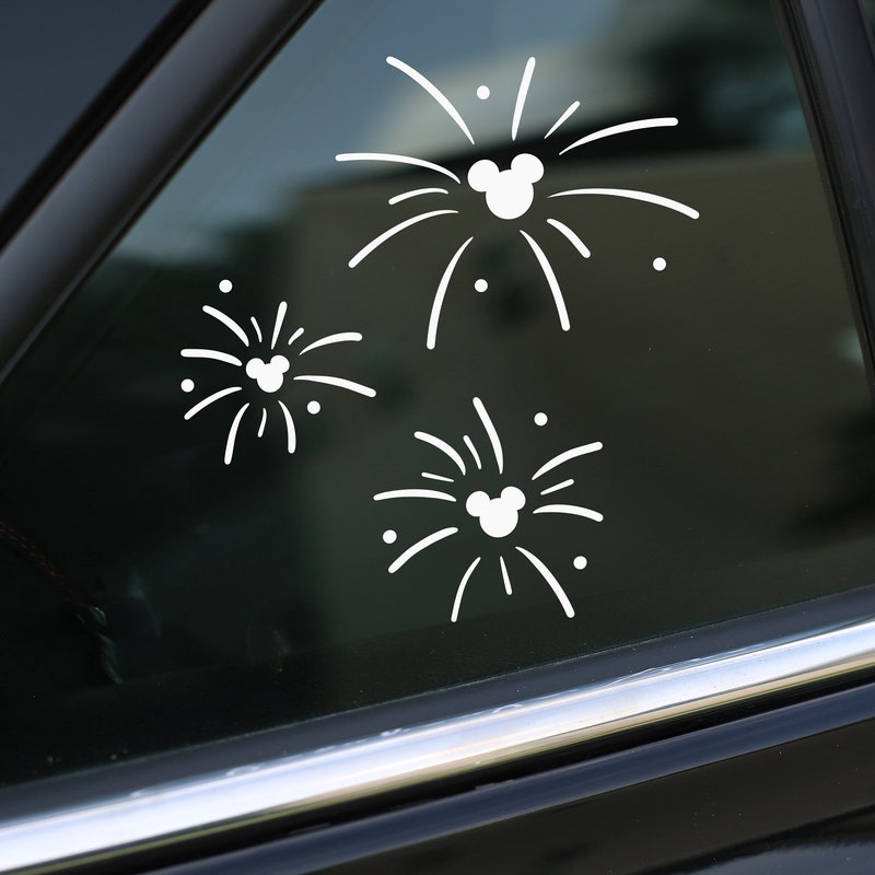 Mickey Mouse Car Decal - Etsy Canada