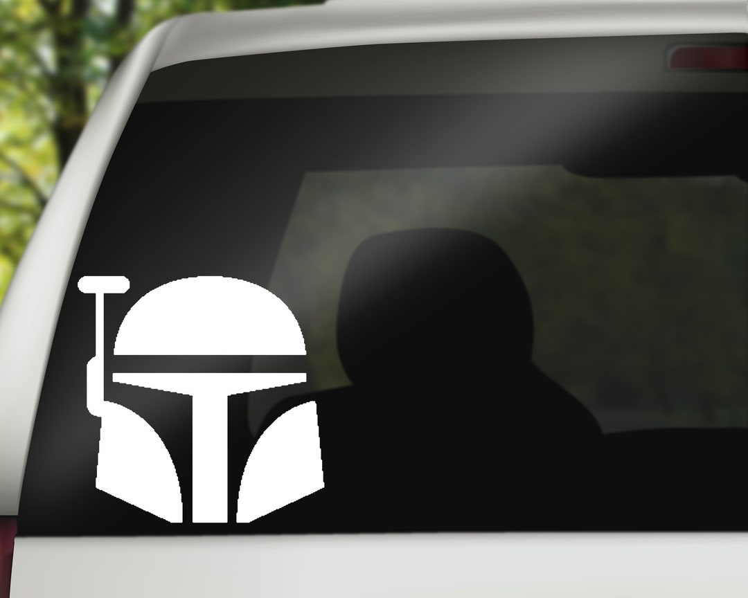 Mandalorian Decal, Star Wars Decal, Car Decal, Wall Decal, Laptop ...