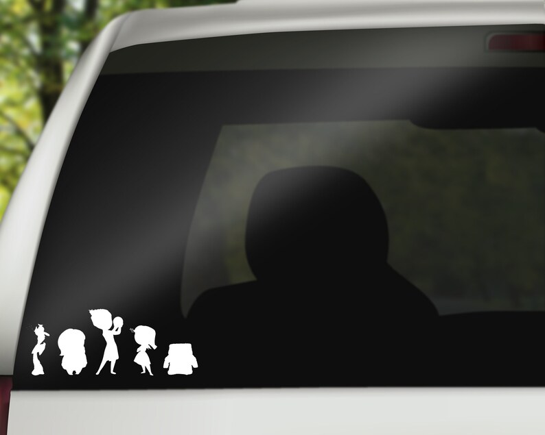 Inside Out Decal Emotions Decal Car Decal Wall Decal - Etsy