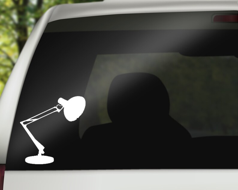 Luxo Lamp Decal Pixar Sticker for Car Wall Decal Laptop | Etsy