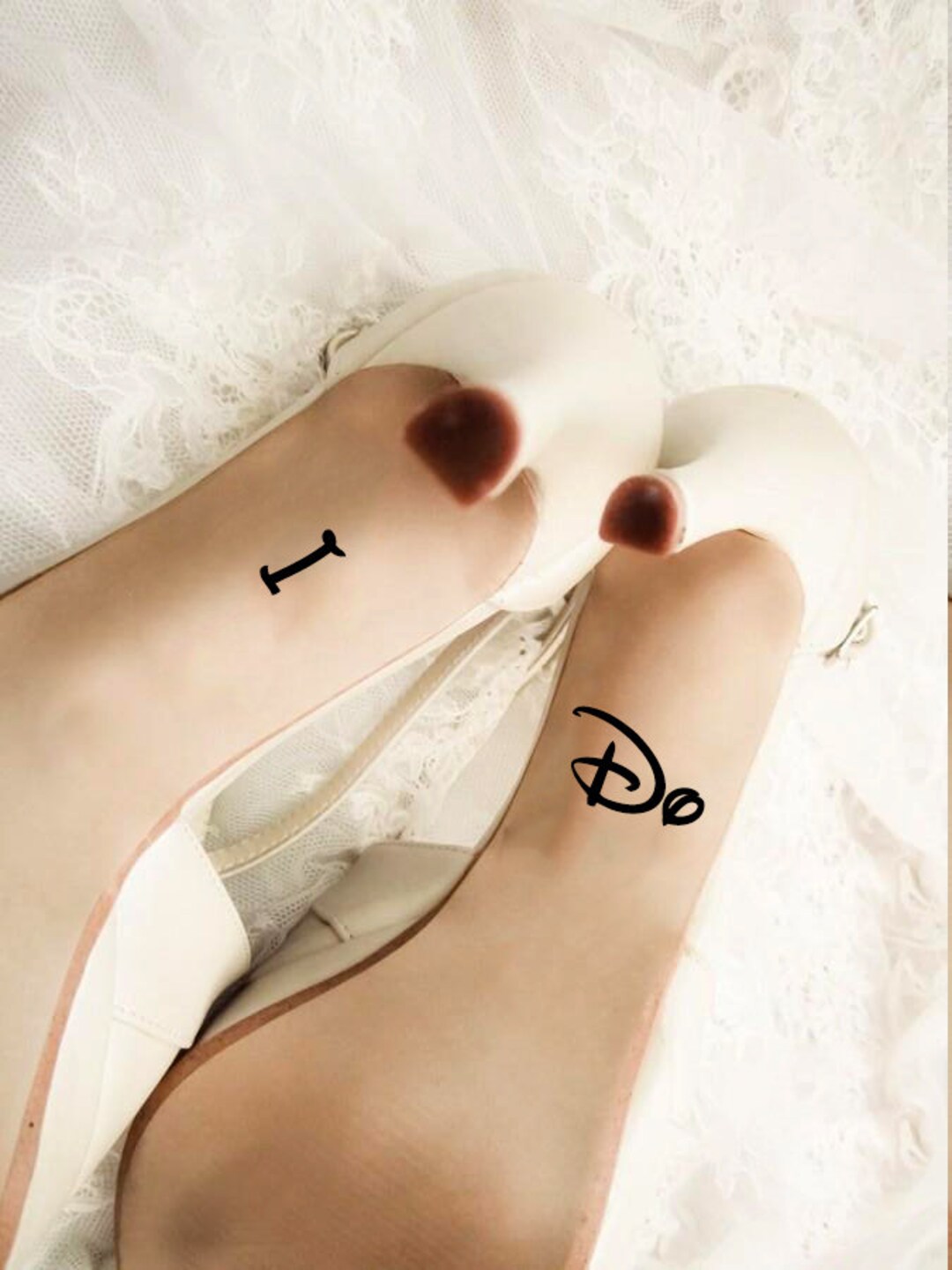 I Do Wedding Heels Decal, Wedding Day Heels, Wedding Gift for Her, I Do ...
