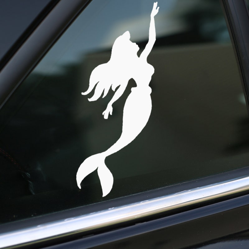 Large Mermaid Vinyl Decals Wall - Etsy