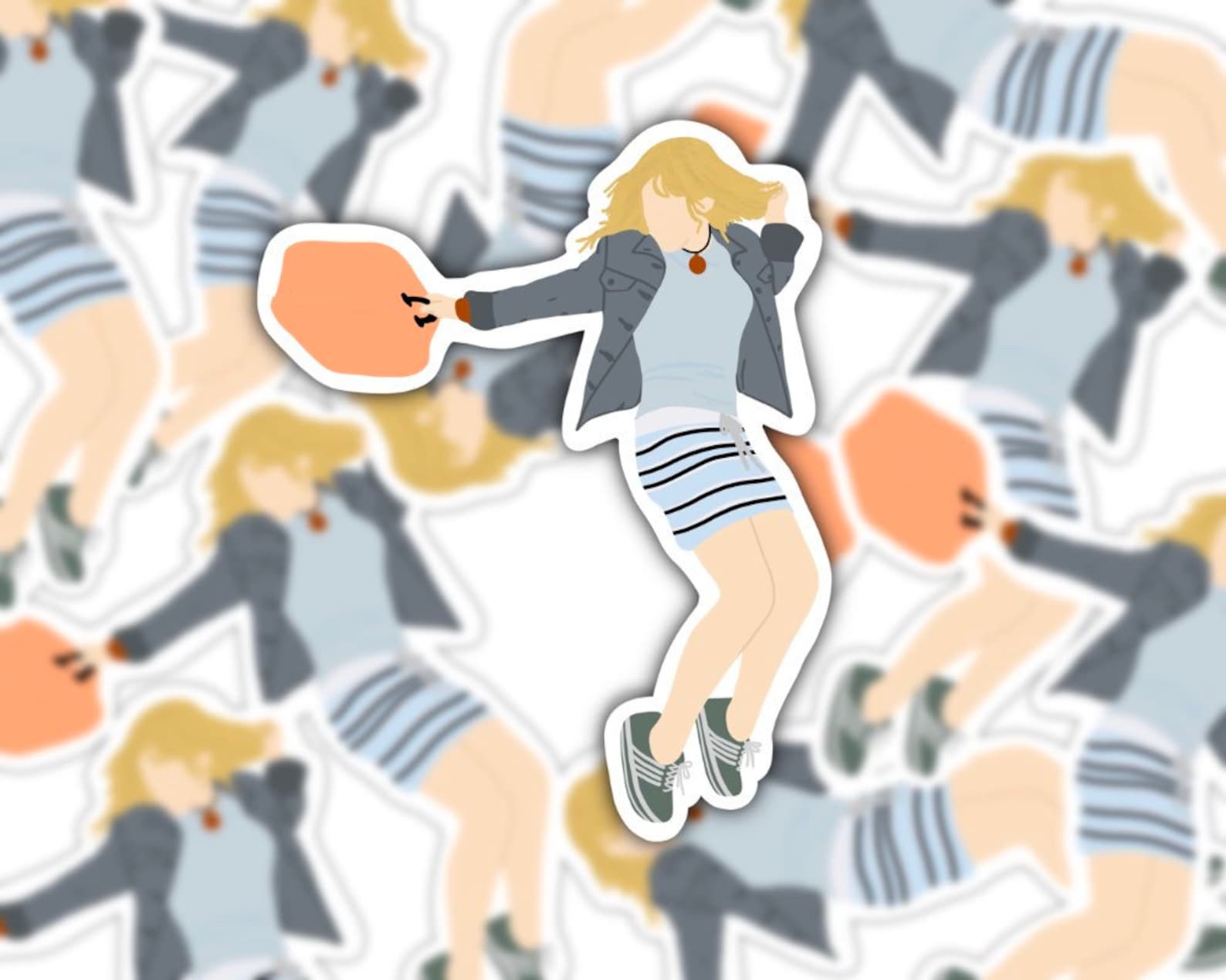 Lizzie Mcguire Sticker, Sticker, Gift, Stickers, Laptop Stickers, Vinyl ...