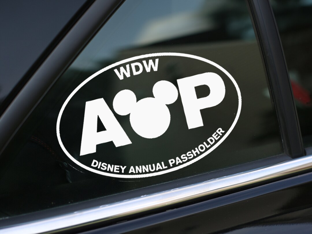 Annual Passholder Decal Vinyl, Car Decal, Wall Decal, Laptop Stickers ...
