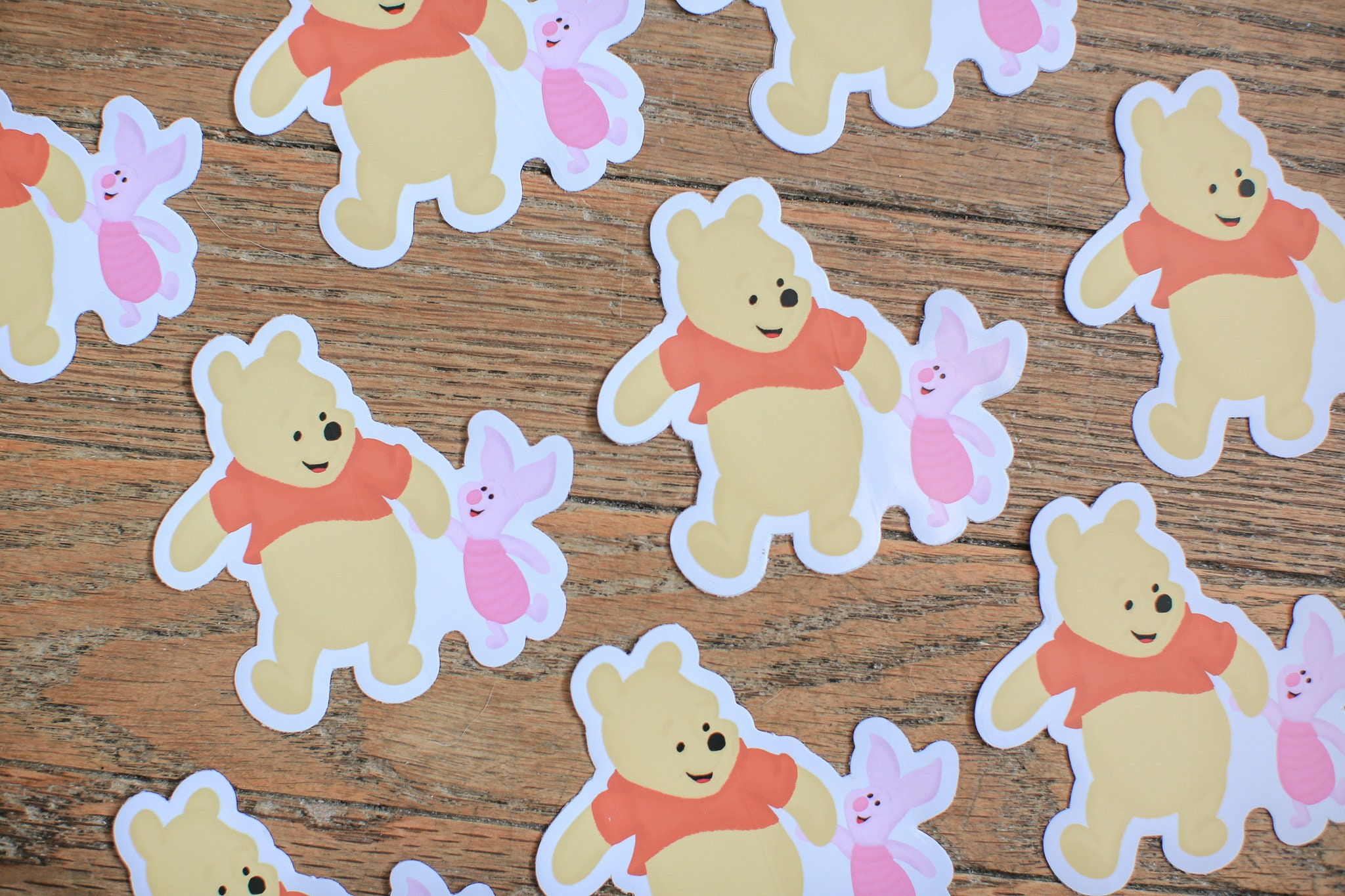 Pooh Sticker Piglet Sticker Winnie The Pooh Sticker Disney | Etsy