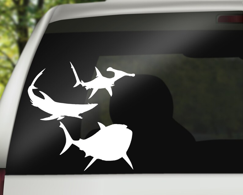 Shark Decal, Finding Nemo Decal, Car Decal, Wall Decal, Laptop Stickers ...