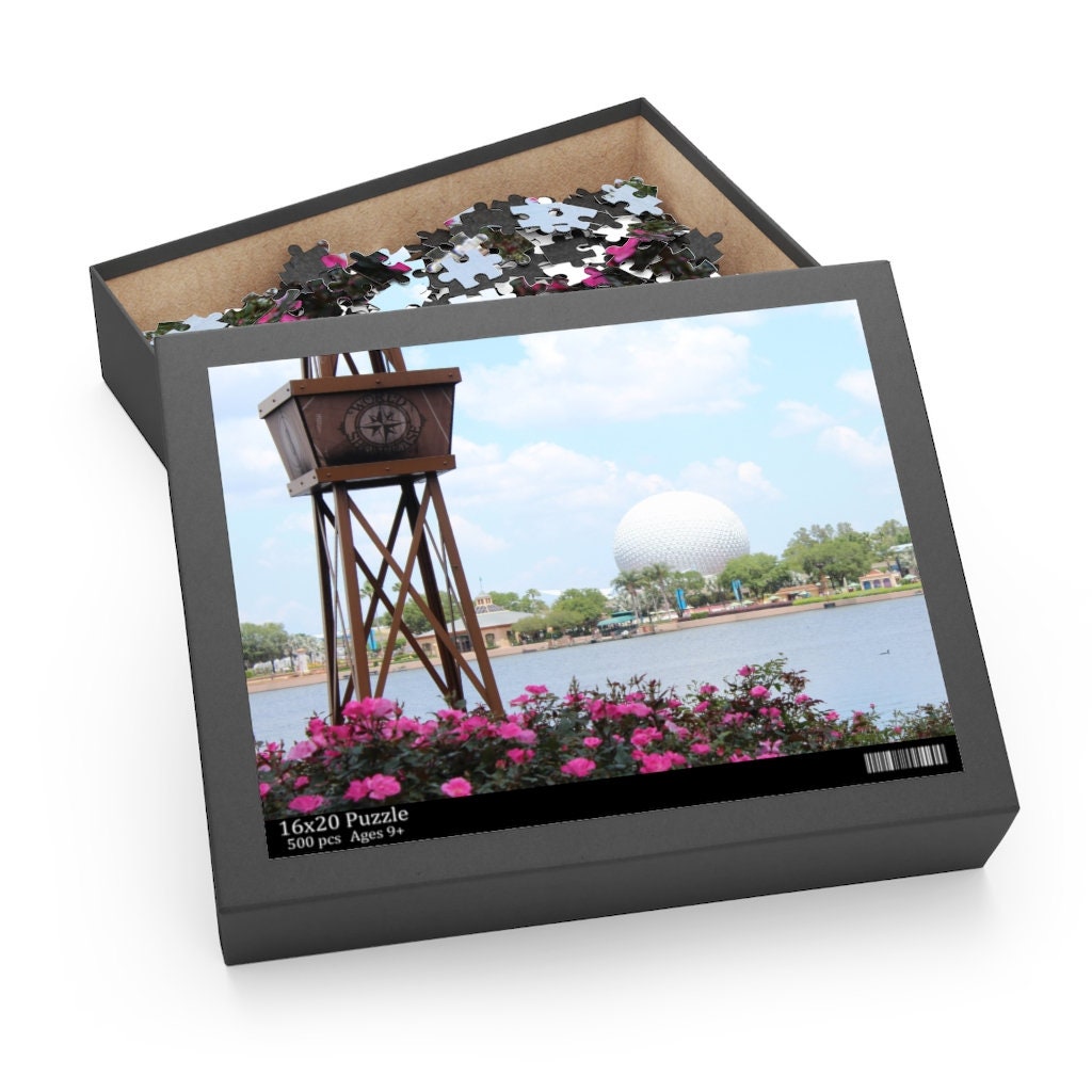 Epcot Puzzle, Spaceship Earth Puzzle, Things to Do, at Home, Gift for ...