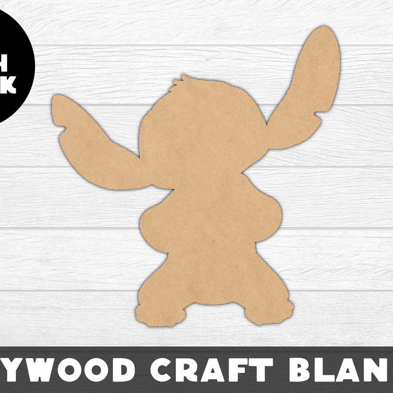 Stitch Wood Cutout - Etsy