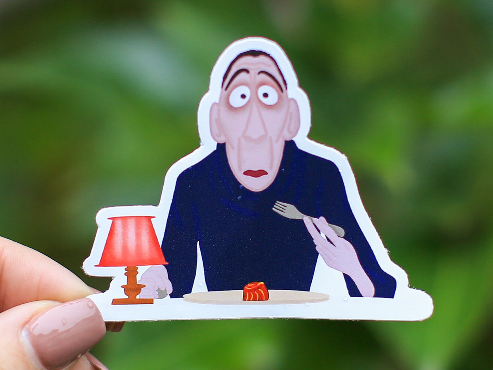 Ratatouille Sticker, Sticker, Anton Ego Sticker, Food Critic, Gift ...