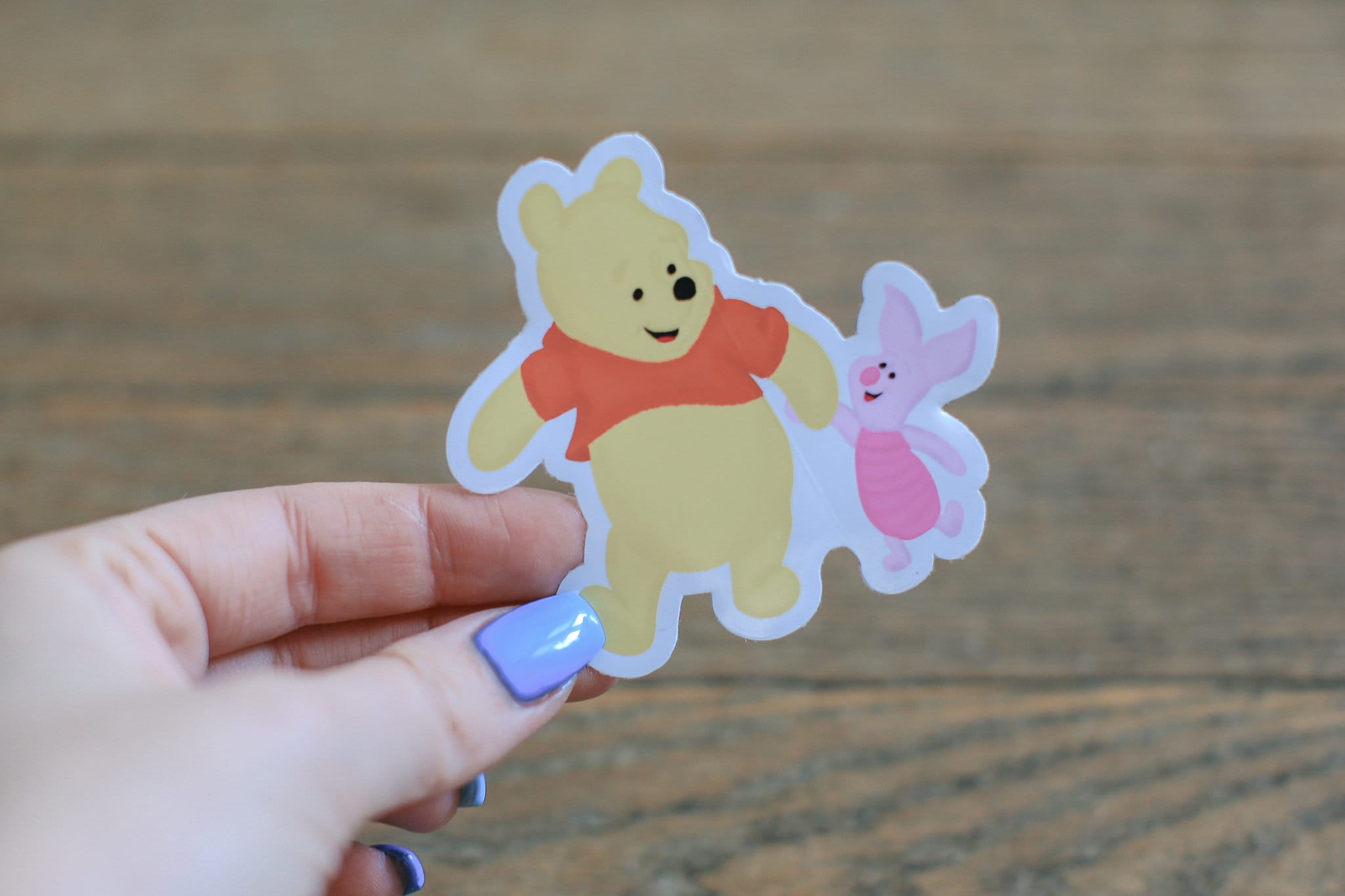 Pooh Sticker Piglet Sticker Winnie The Pooh Sticker Disney | Etsy