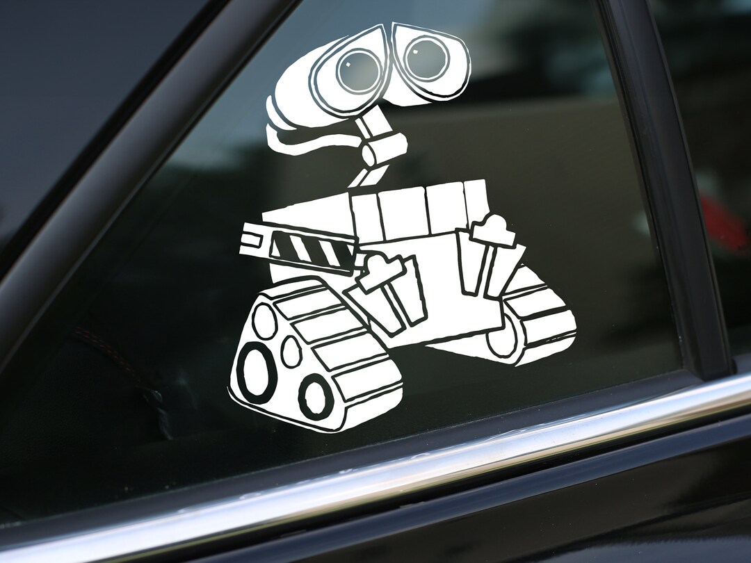 Wall-e Decal, Pixar Decal, Car Decal, Wall Decal, Laptop Stickers ...