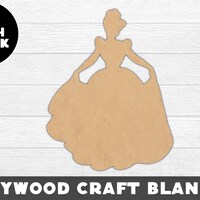 Princesses Laser Cut File Vector / Dxf Cdr Svg Ai Pdf / Instant ...