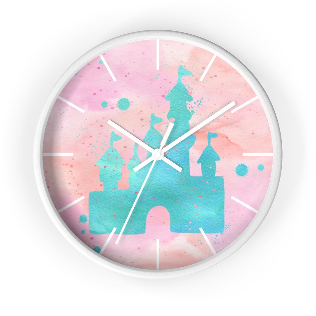 Castle Wall Clock, Home Decor, Gift, Wall Clock, Clock, Wall Decor ...