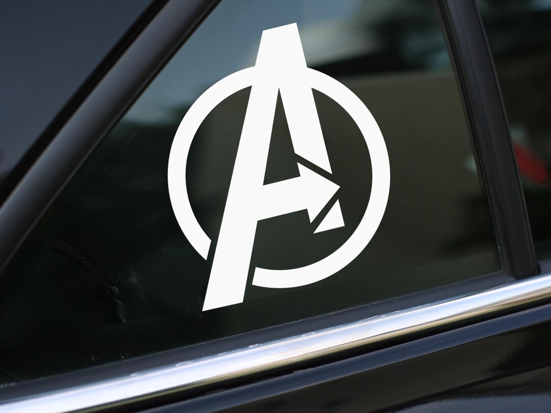 Avengers Decal, Marvel Decal, Avengers Decal for Car, Wall Decal ...