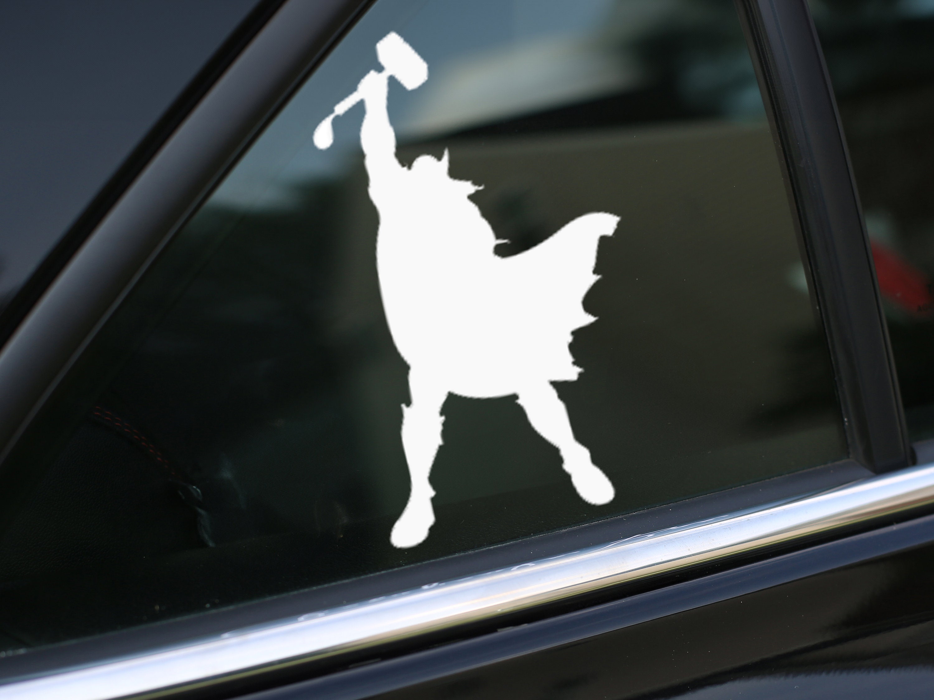 Thor Decal, Marvel Decal, Avengers Decal for Car, Wall Decal, Laptop ...