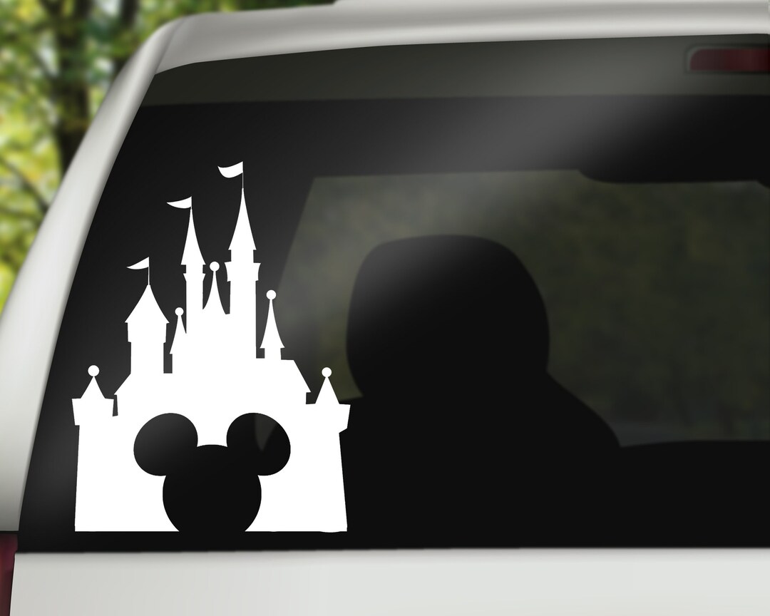 Castle Decal, Mouse Decal, Car Decal, Wall Decal, Laptop Stickers ...
