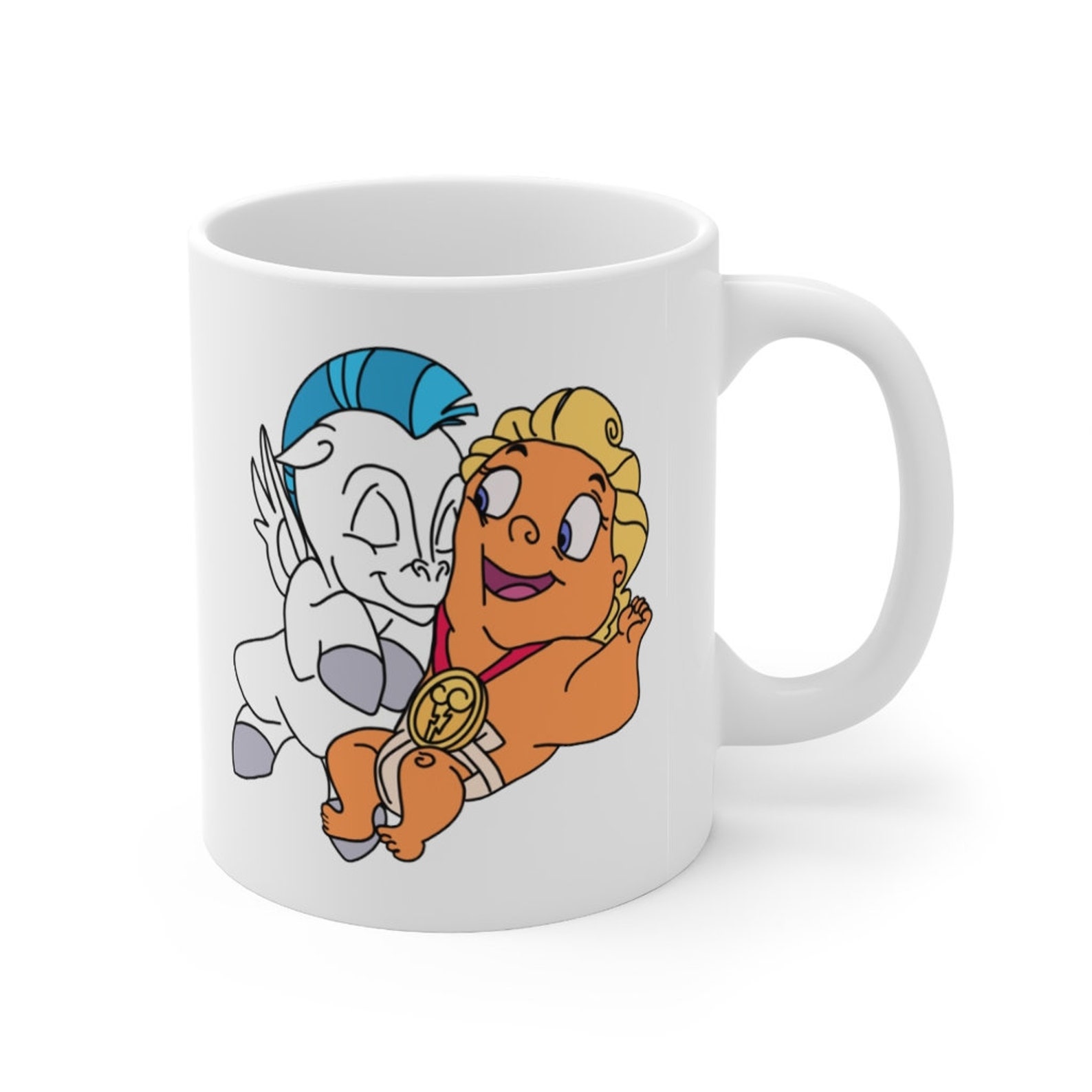 Hercules and Pegasus Mug Coffee Cup Mug Coffee Mug Gifts - Etsy