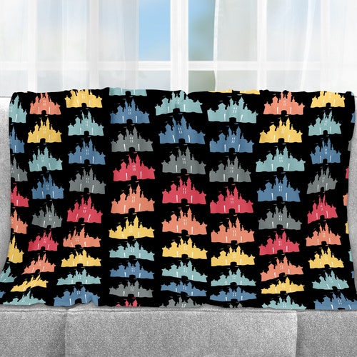Castle Blanket Blanket Throw Blanket Home Decor Gift - Etsy