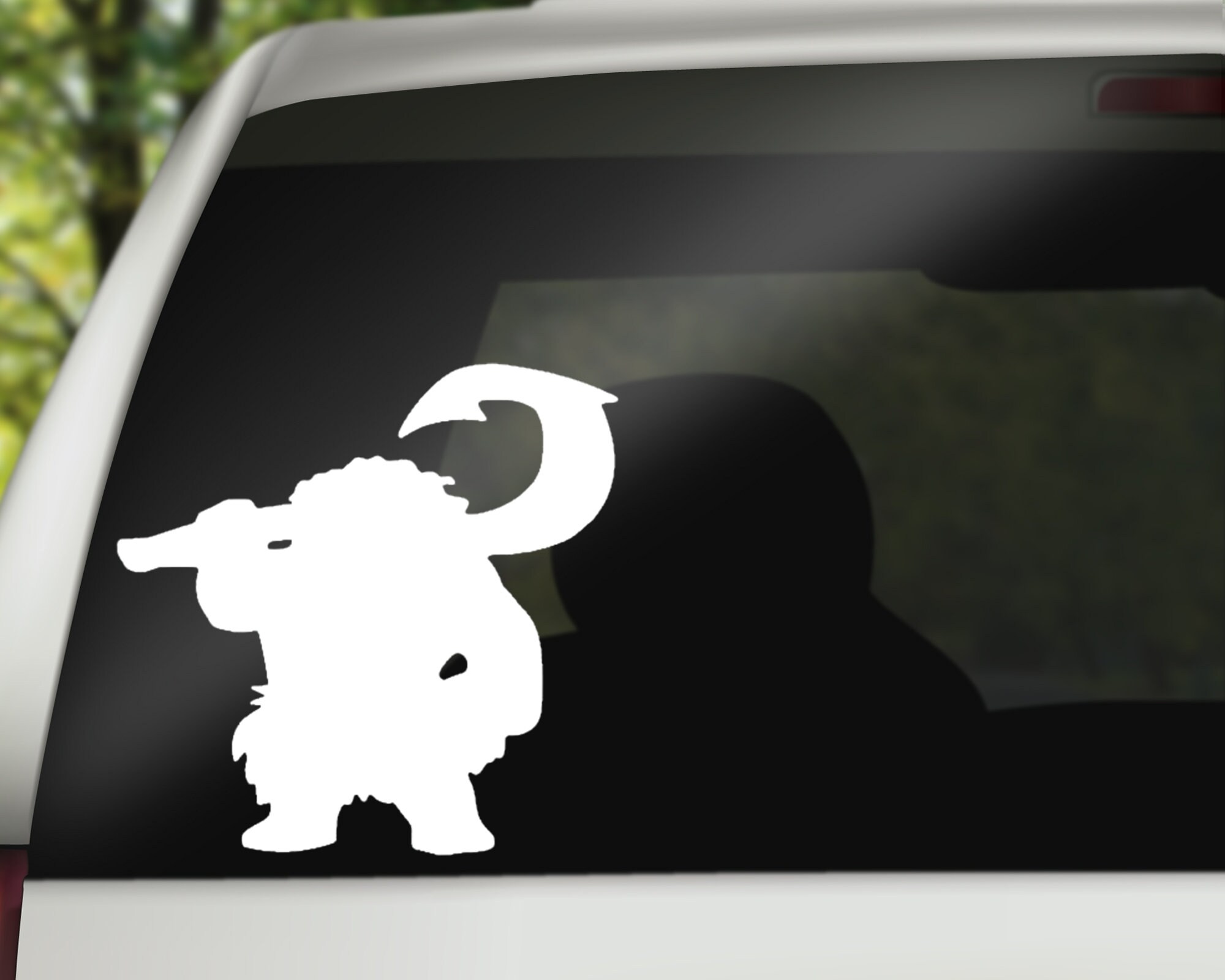 Maui Decal Demi God Decal, Moana Decal, Car Decal, Wall Decal, Laptop ...