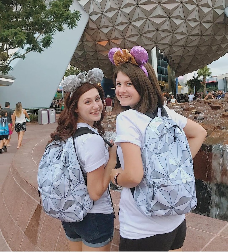 Spaceship Earth Backpack Epcot Backpack Backpack Bag | Etsy