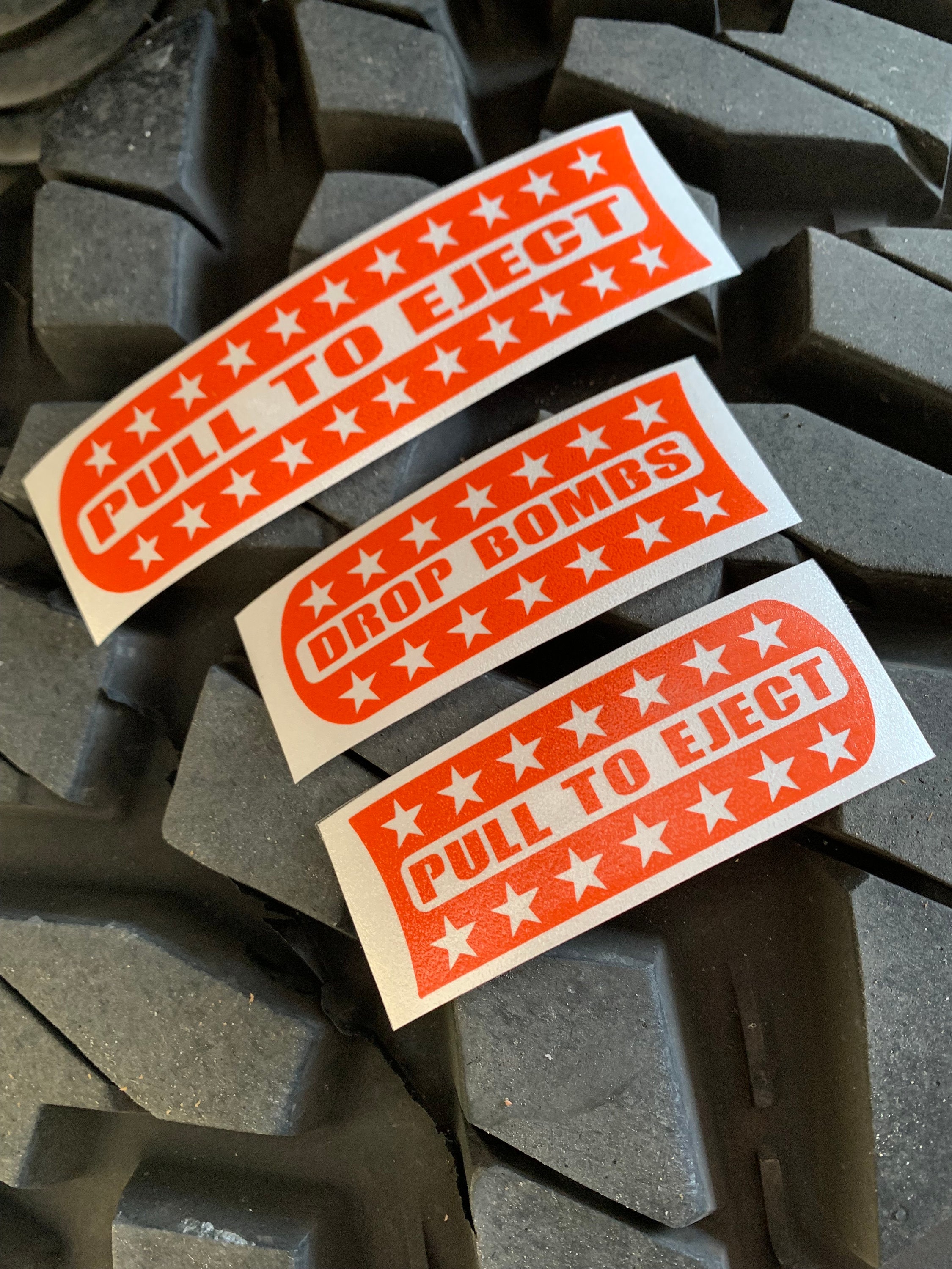 Pull to Eject Lever Decal Set, Jeep Wrangler JK JKU - Etsy