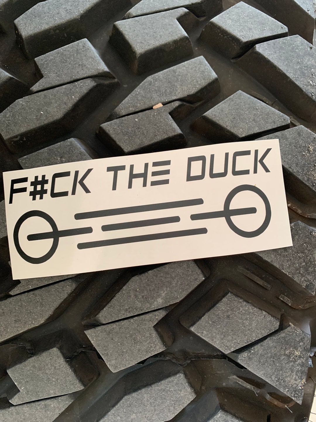 F#ck the Duck Decal - Etsy