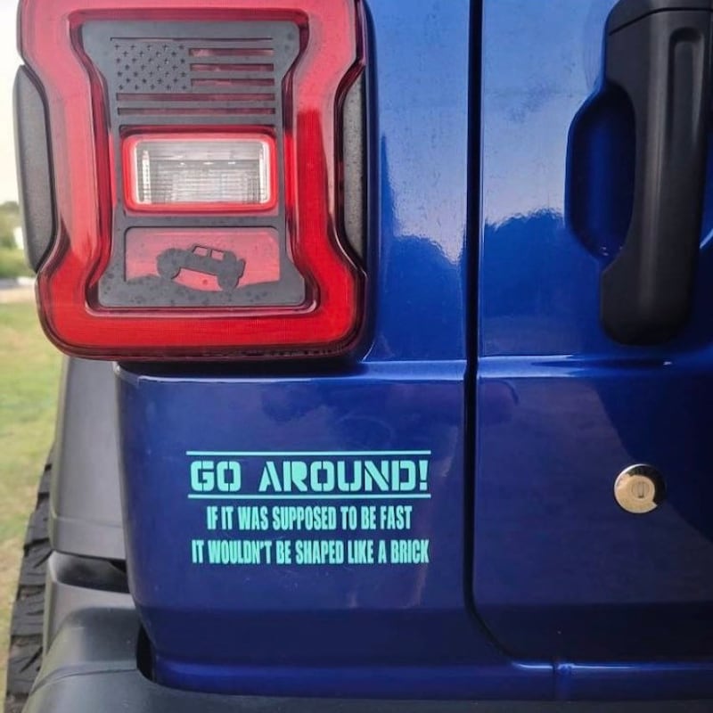 Funny Jeep Decal - Etsy