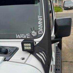 Wave Damnit Decal - Etsy