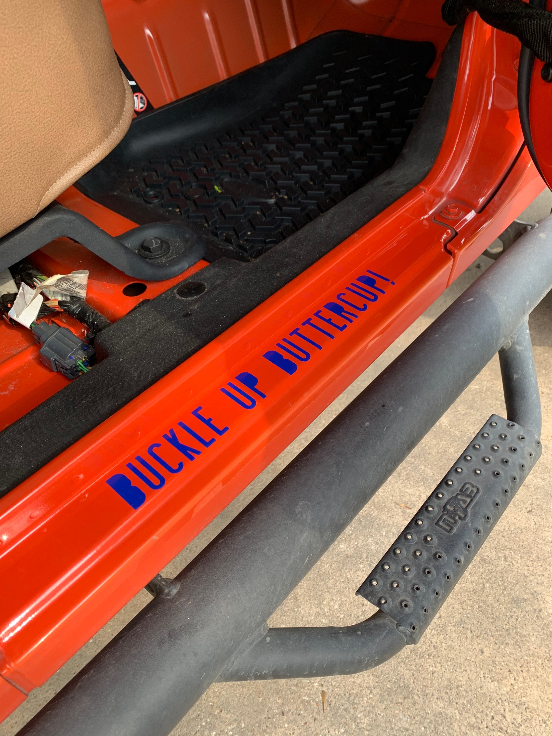 Buckle up Buttercup Decal - Etsy