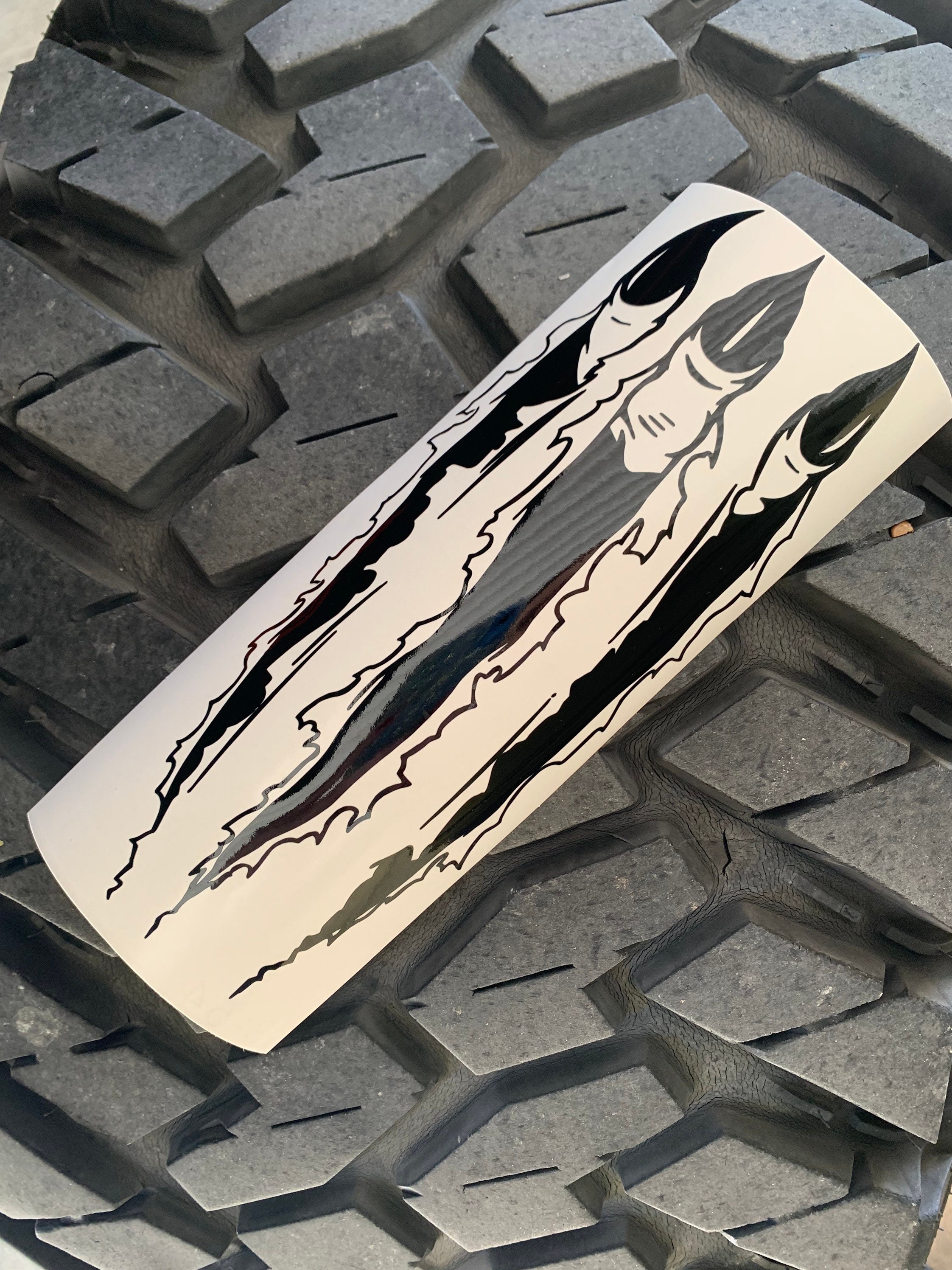 Claw Mark Decal - Etsy