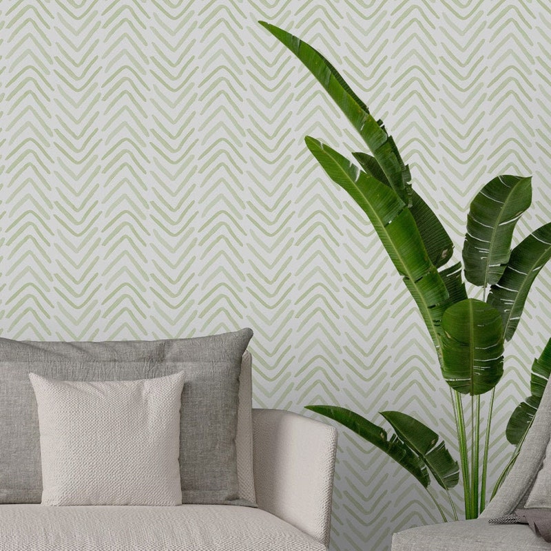 Chevron Wall Decor - Etsy