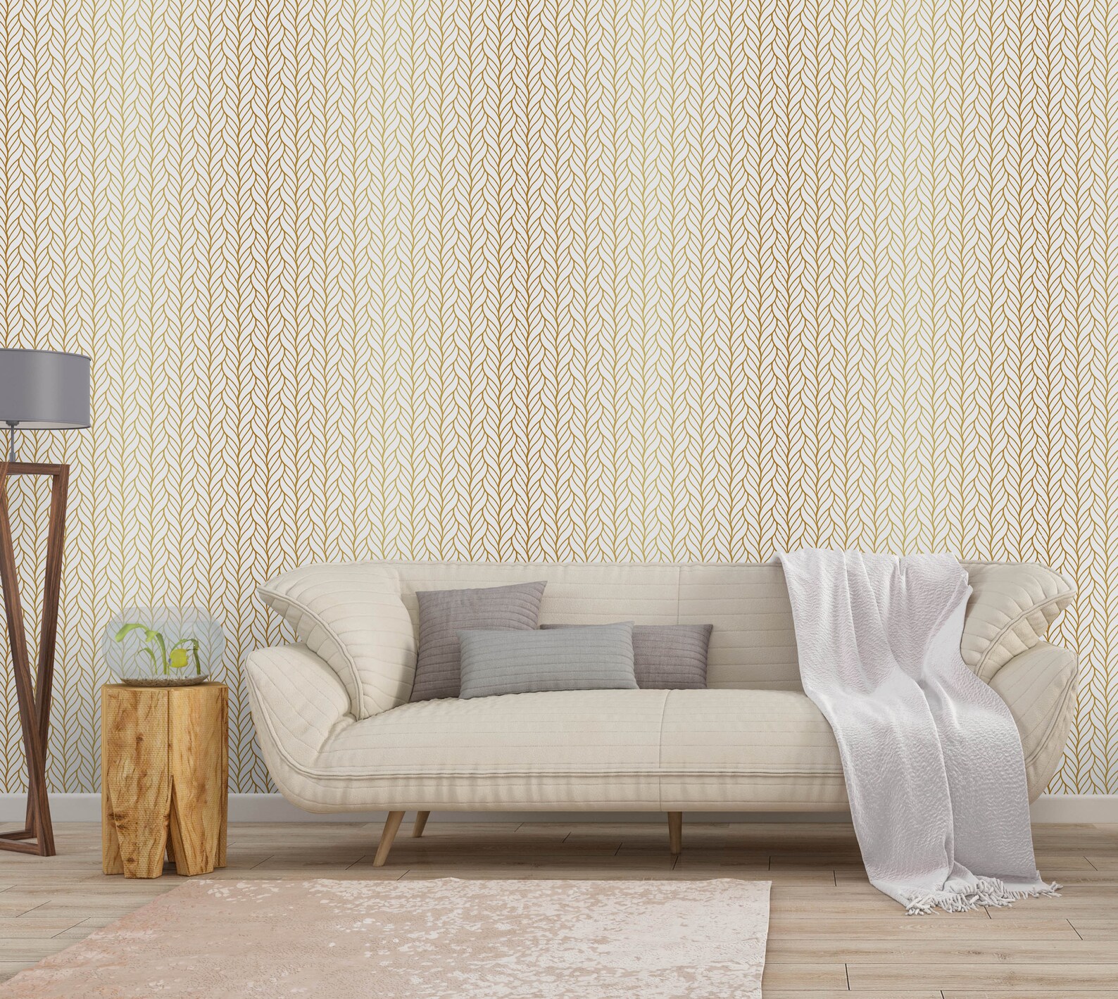 Art Deco Peel and Stick Removable or Traditional Wallpaper | Etsy