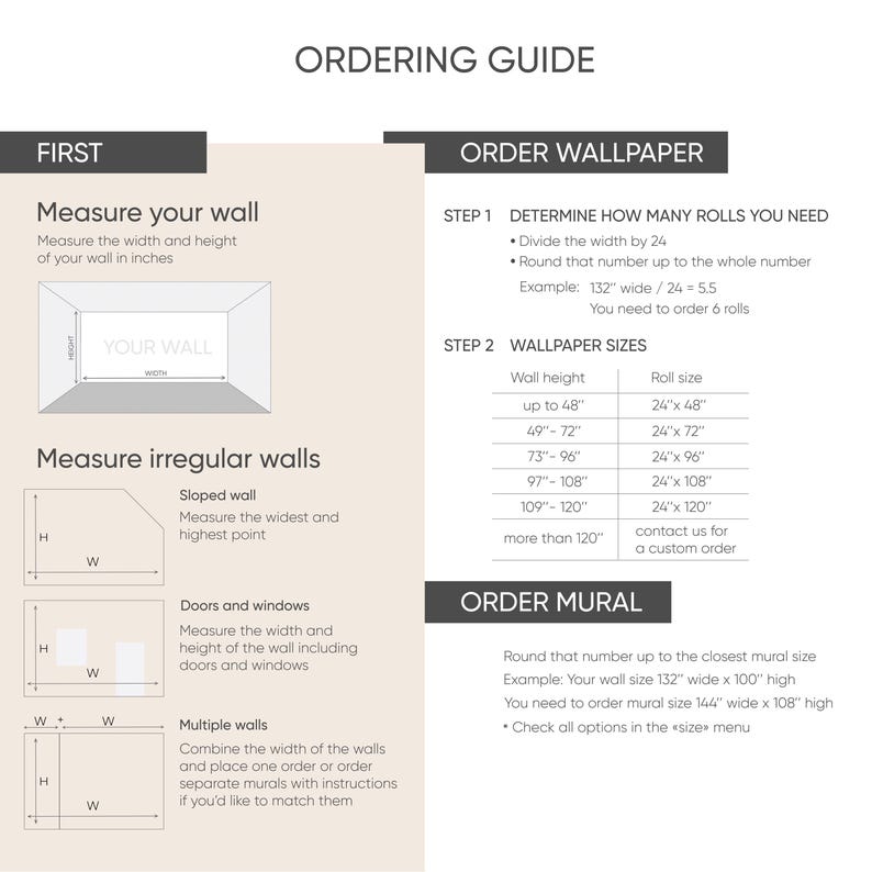 Neutral Beige Brush Strokes Wall Mural - Abstract Plaster Texture Peel ...