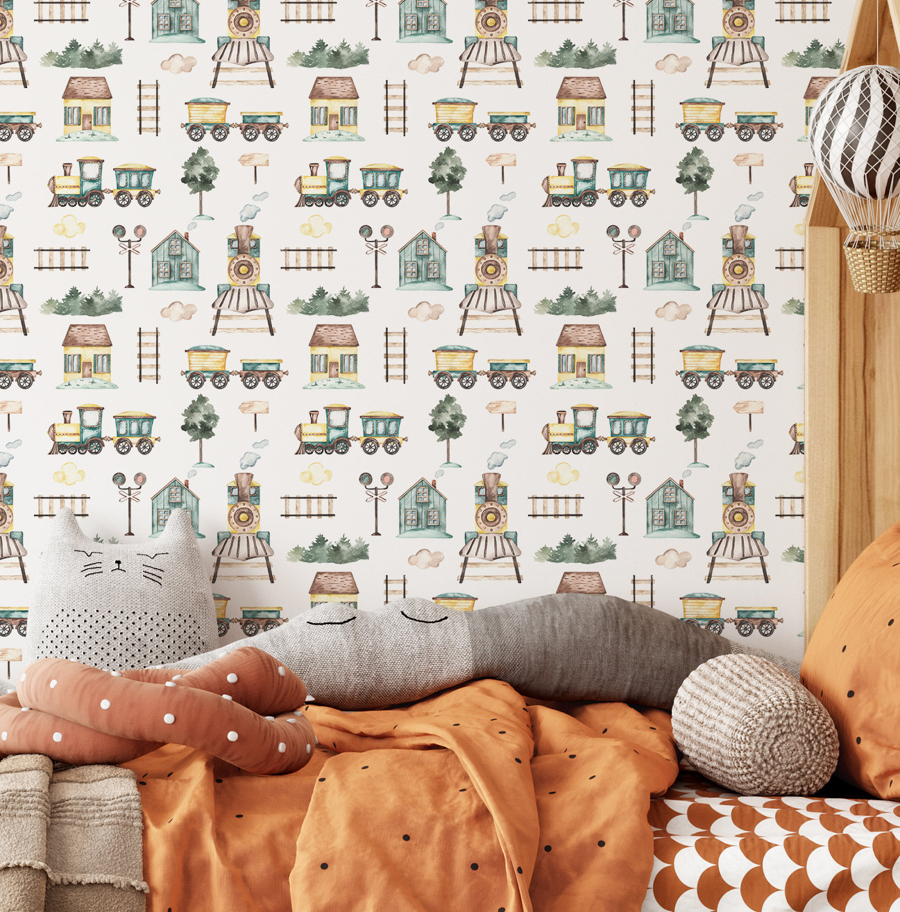 Train Wallpaper For Kids