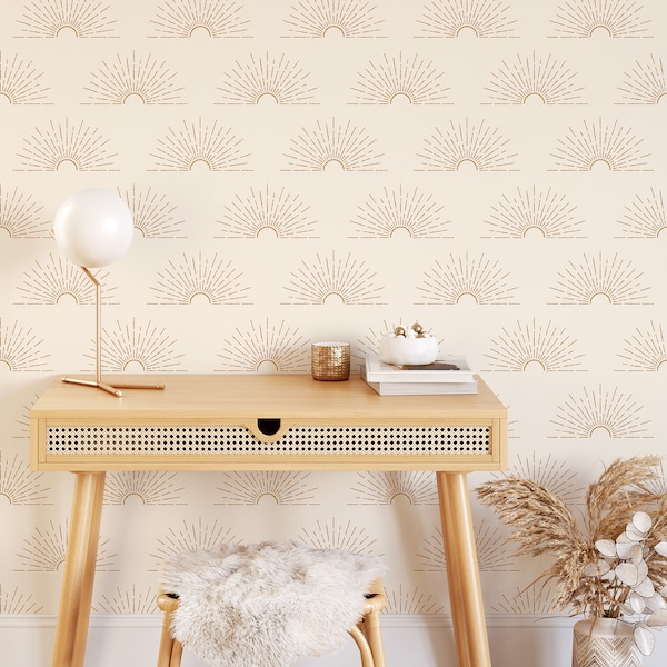 Neutral Peel and Stick Wallpaper - Etsy