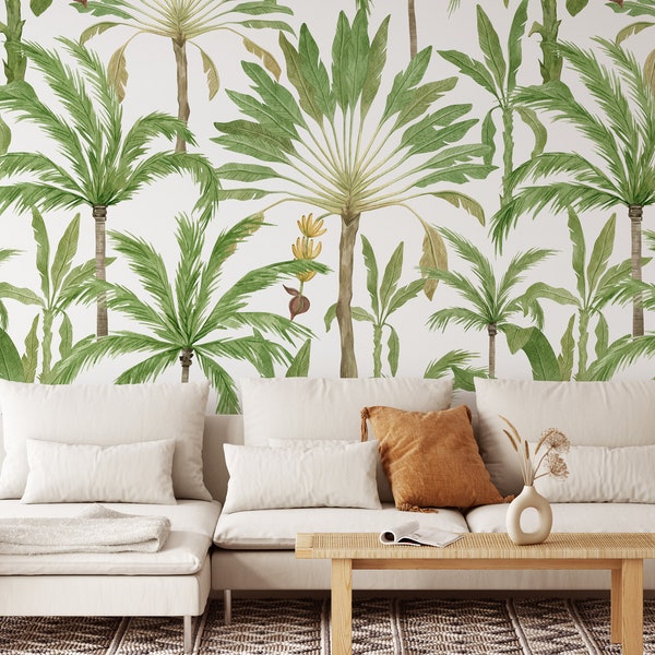 Removable Wall Decal Tropical - Etsy